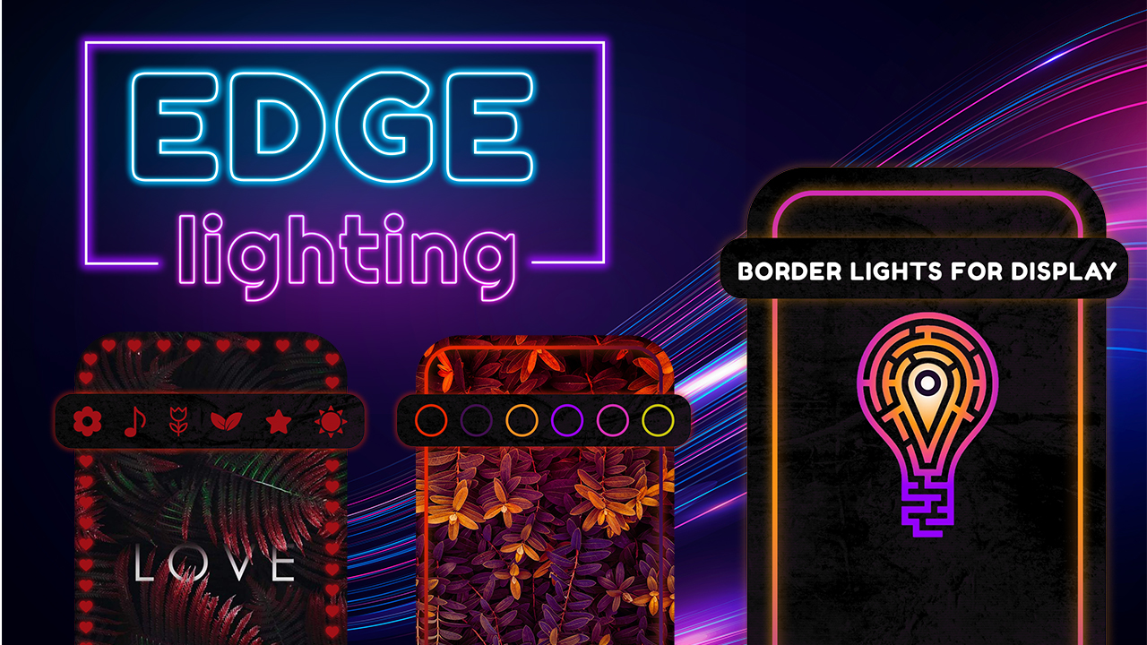 Edge Lighting - Border Lights - Borderlight Colors - Edge Lighting Colors - Art Edge Lighting by ...